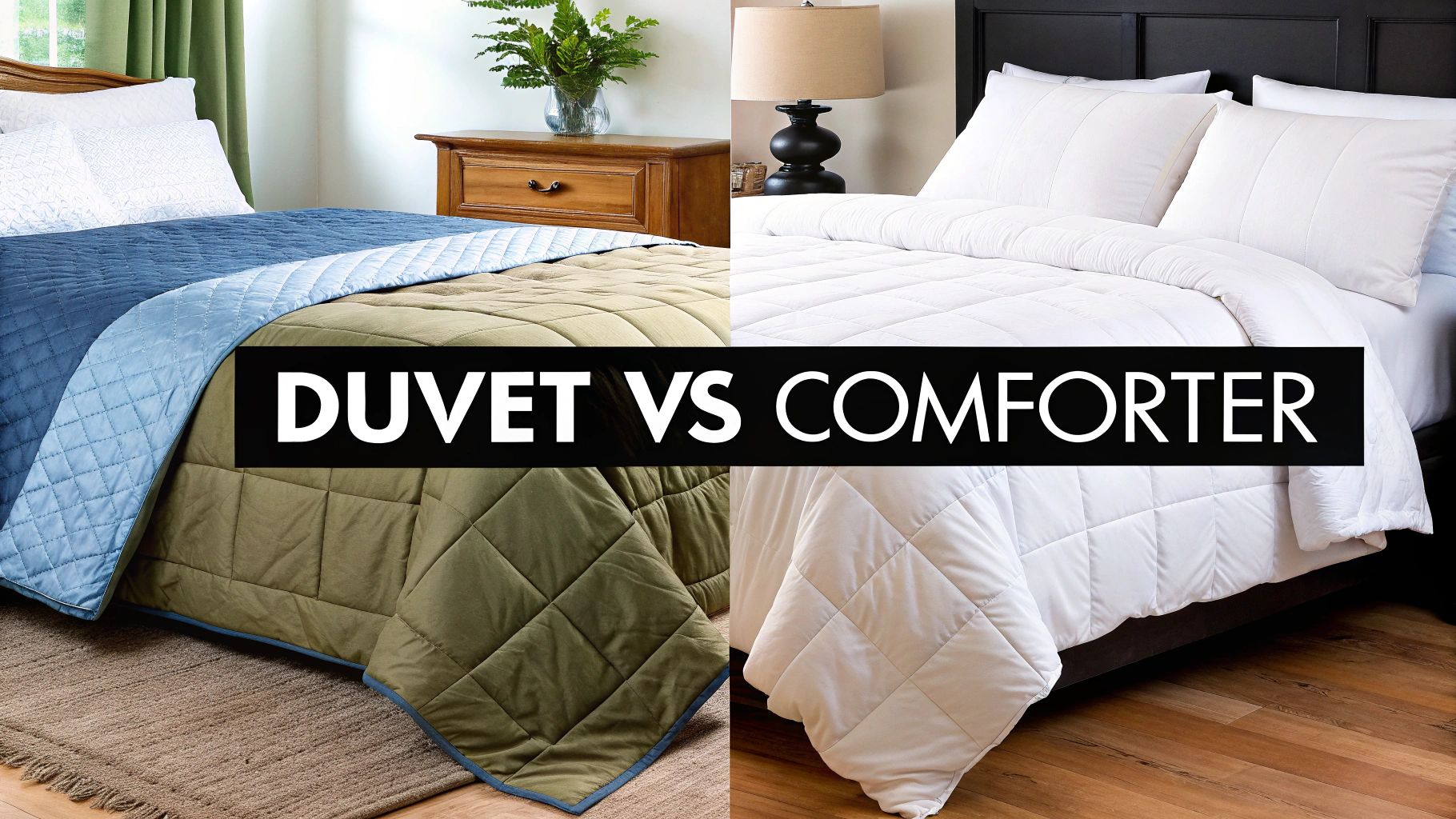 Duvet vs Comforter: A Practical Guide to Choosing the Right Bedding ...