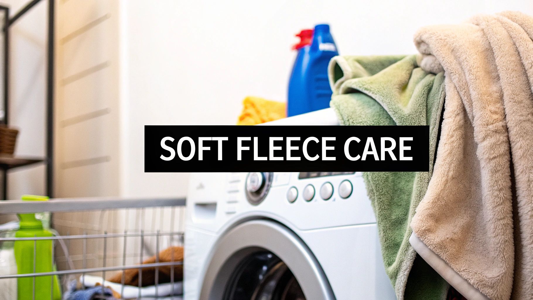 How to Wash Fleece Blankets and Keep Them Soft – Morgan and Reid
